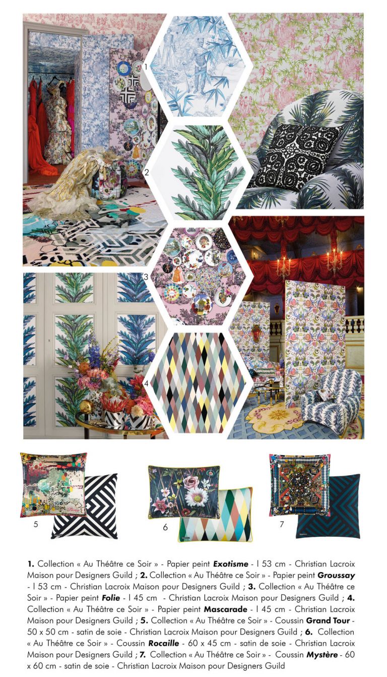 Le théâtre, fil rouge de la collection de Christian Lacroix Maison - DKOmag